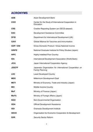 Informing the future of japan's oda | PDF | Business | Business and Finance