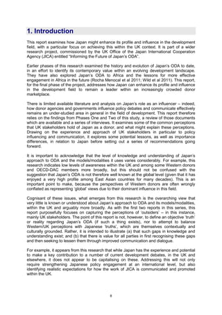 Informing the future of japan's oda | PDF | Business | Business and Finance