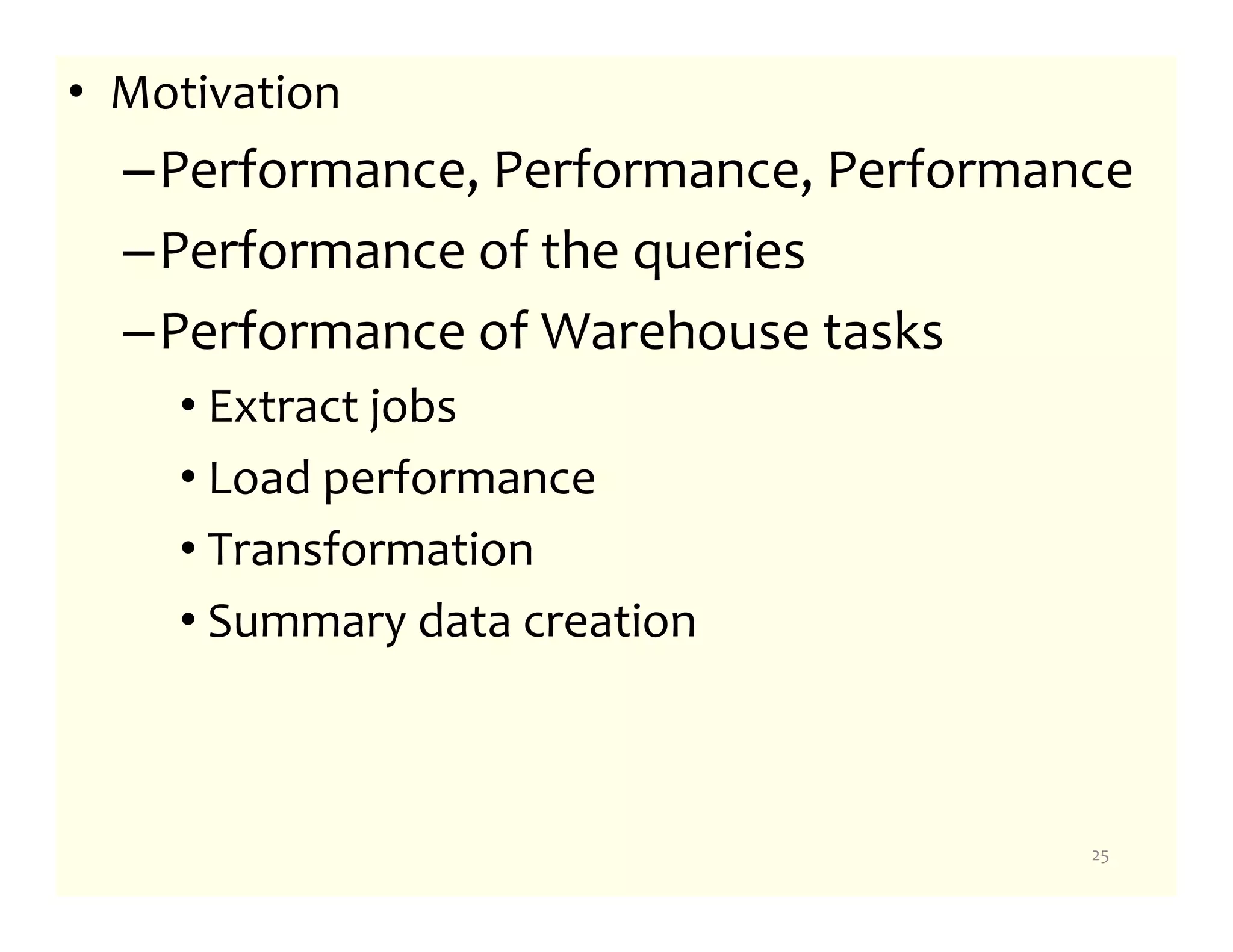 Informix physical database design for data warehousing | PDF
