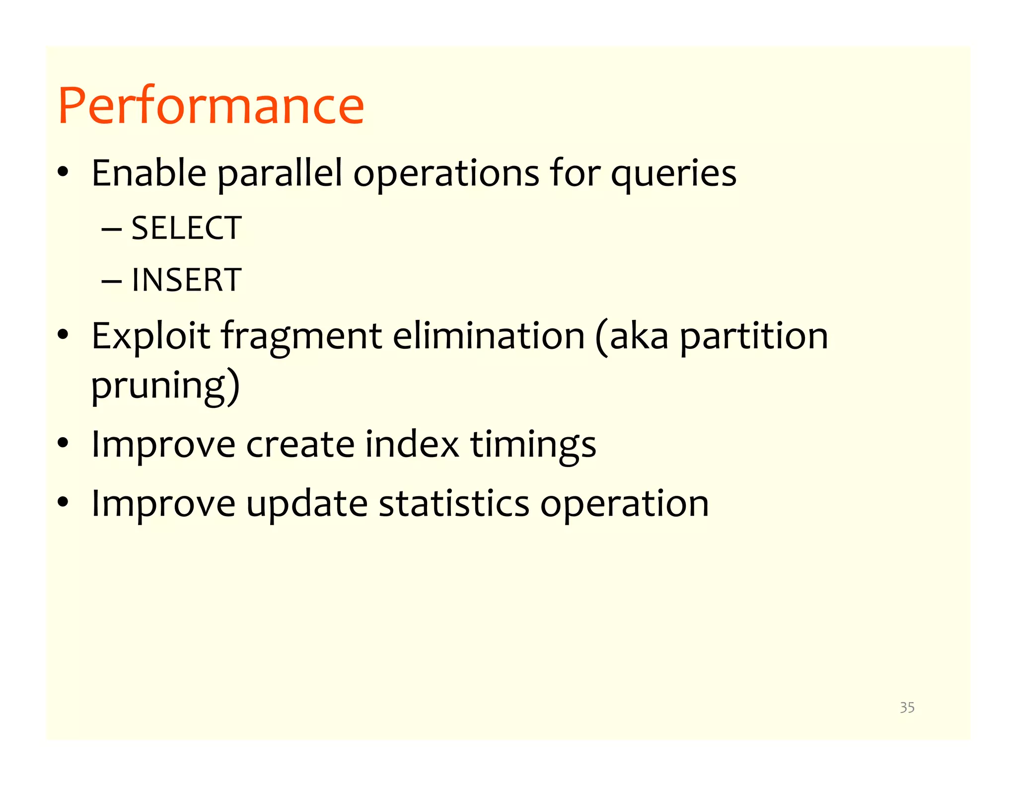 Informix physical database design for data warehousing | PDF
