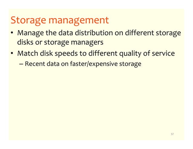 Informix physical database design for data warehousing | PDF