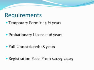 Informative PowerPoint: Ohio License | PPTX