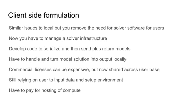Porting an Open Source Lp Solver to Web Assembly | PPT