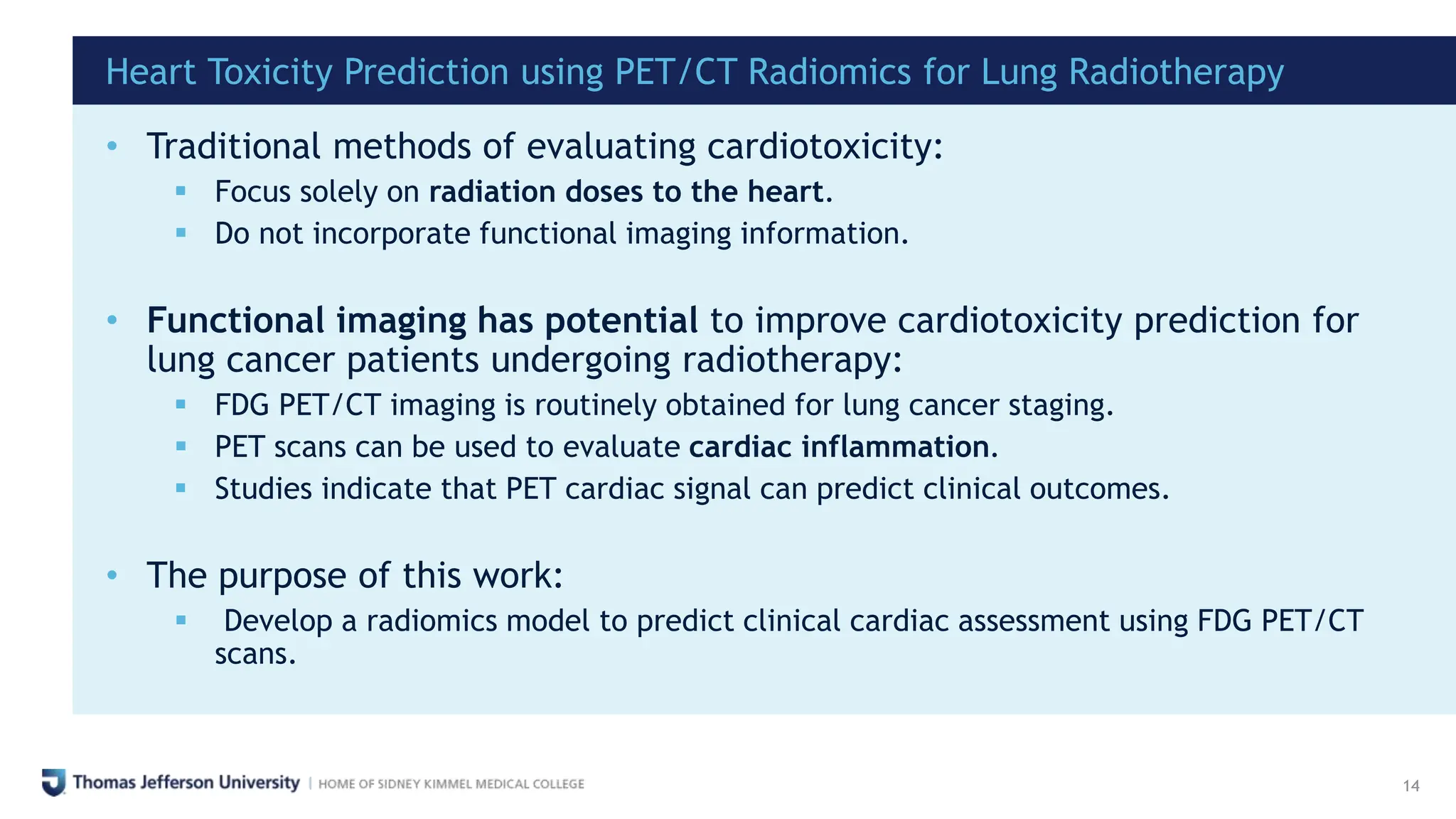 Artificial Intelligence To Reduce Radiation-induced Cardiotoxicity In ...