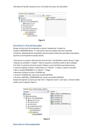 Informática 1. práctica de windows | PDF