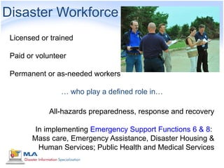 Information Roles in Disaster Management - Part 1 | PPT