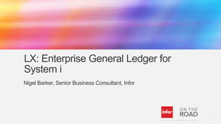 Infor on the Road 2013 ERP LX EGLi and STTi | PDF