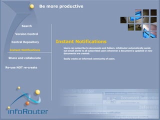 Inforouterproducttour V7 | PPT