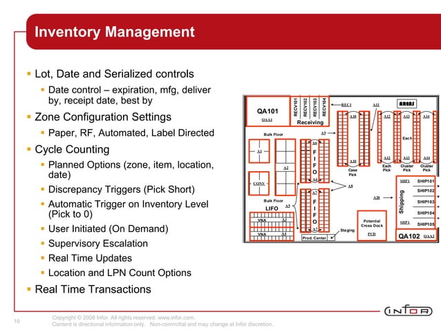 Infor scm warehouse management | PDF
