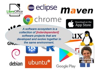 Software Ecosystems = Big Data | PPT