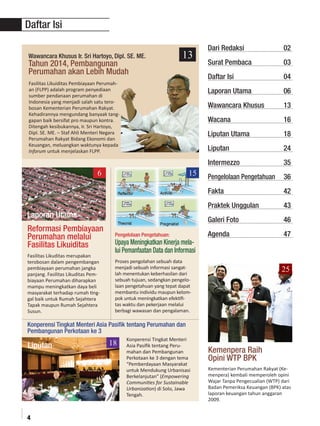 Fasilitas Likuiditas Pembiayaan Perumahan. Majalah Perumahan dan ...