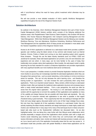 Infor Workforce Management Solutions | PDF