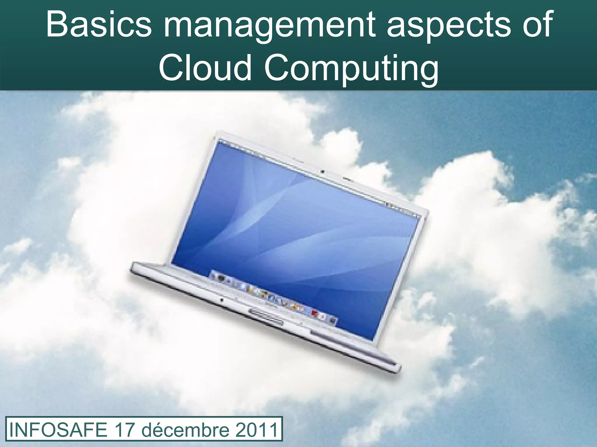 basics of cloud computing | PPT