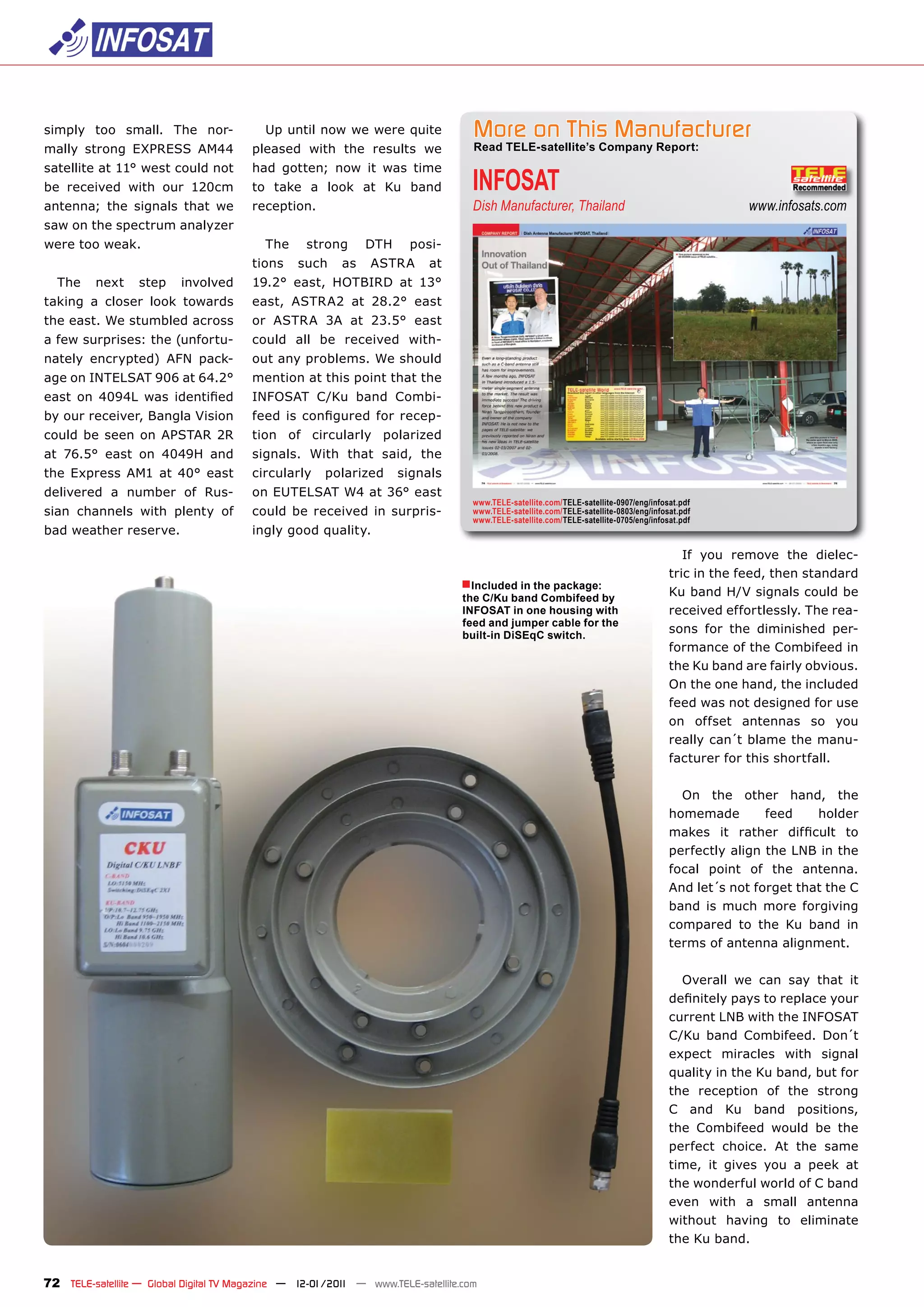 Infosat | PDF