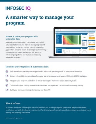 Infosec IQ - Anti-Phishing & Security Awareness Training | PDF | Email | Internet