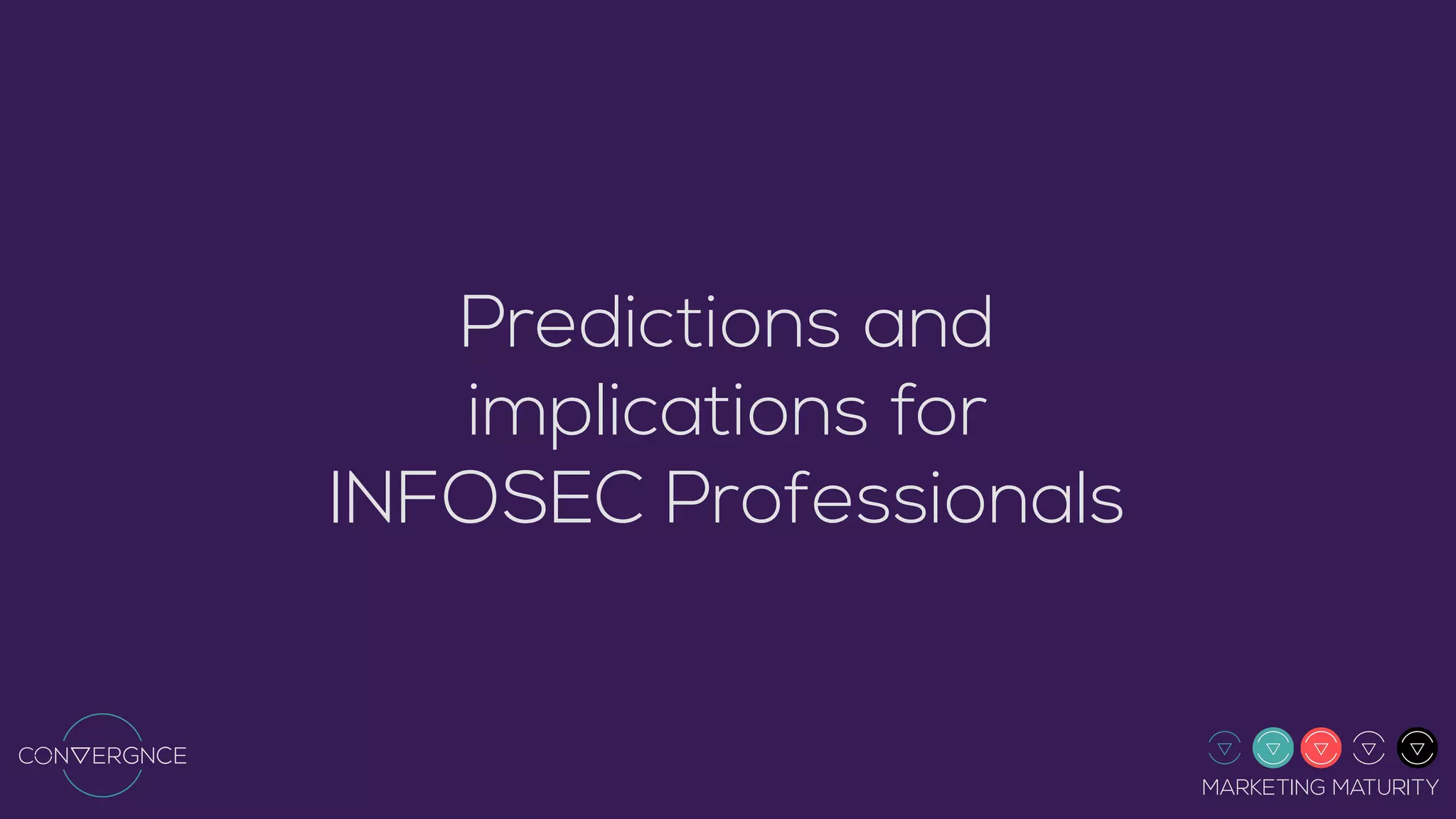 Information Security (INFOSEC) is a Marketing Responsibility | PPT