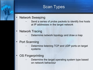 Network Scanning Phases and Supporting Tools | PPT