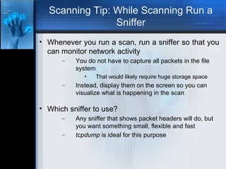 Network Scanning Phases and Supporting Tools | PPT