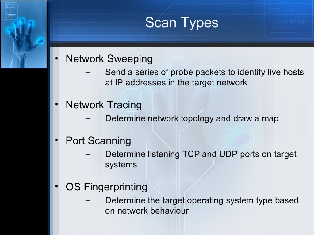 Network Scanning Phases and Supporting Tools