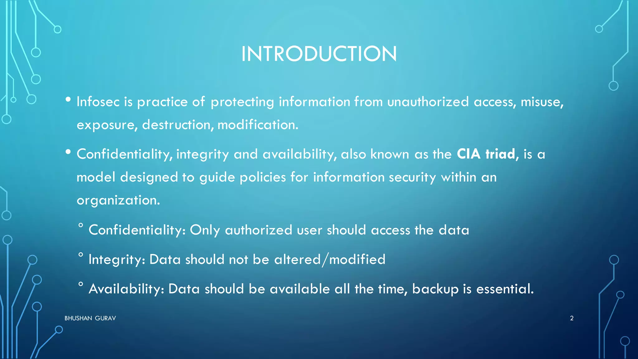 Information security | PPT | Free Download
