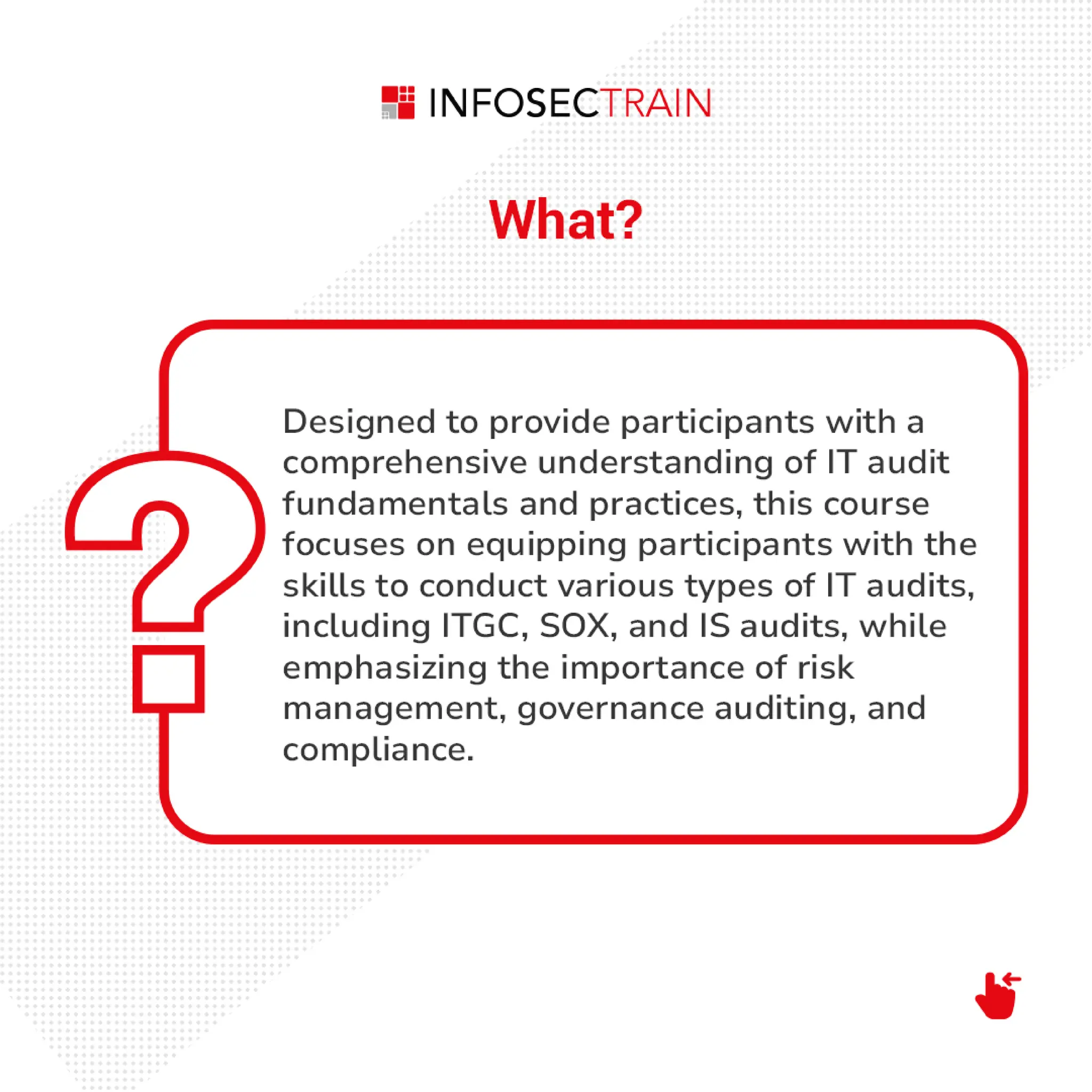 InfosecTrain Certified GRC Auditor Training | PDF