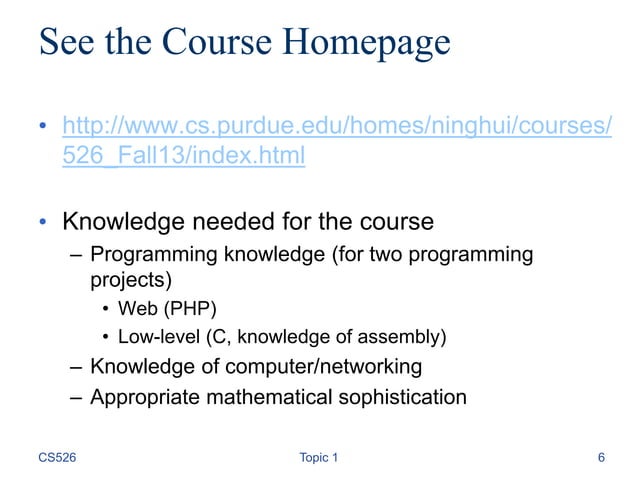 Information security power point slides.ppt | Information and Network Security | Computing
