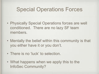 CMH Security Summit 2014 - InfoSec Warrior | PPT