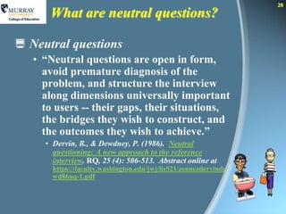 What Are Information Services? Defining Reference Service in School ...