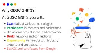 Info Session GDSC GNITS 2022 | PPT