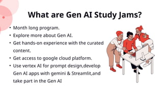 gdg build with ai ppt. and info session | PPT