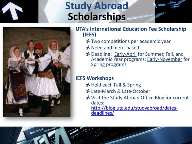 UTA Study Abroad Info Session | PPTX