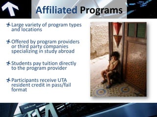 UTA Study Abroad Info Session | PPTX