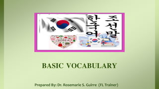 KOREAN LANGUAGE OVERVIEW한국어 개요 | PPTX