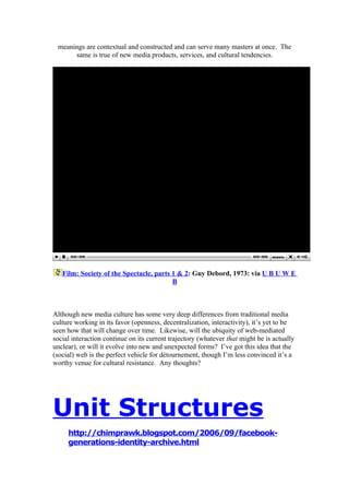 Info society and the spectacle | PDF | Free Download