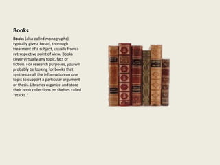 Types of Information | PPT