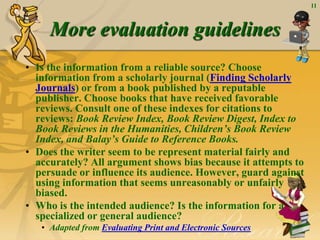 What are Information Sources? | PPTX