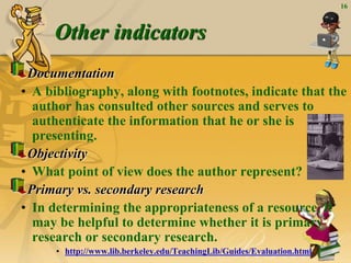 Information Sources | PPT