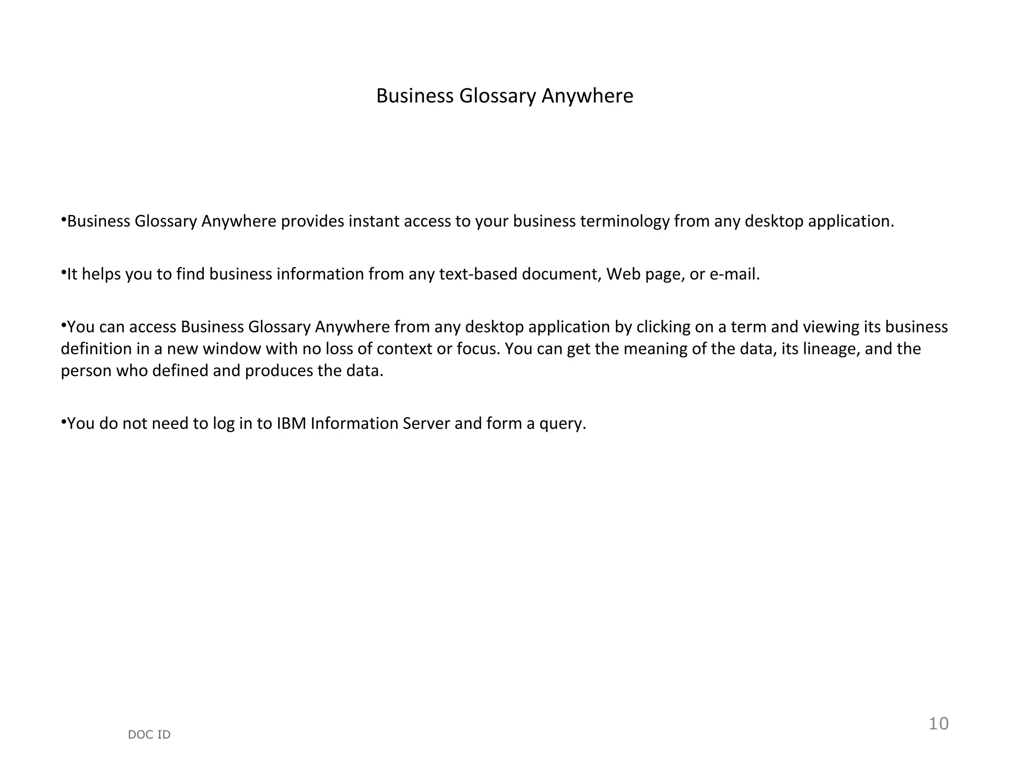 Info sphere overview | PPT