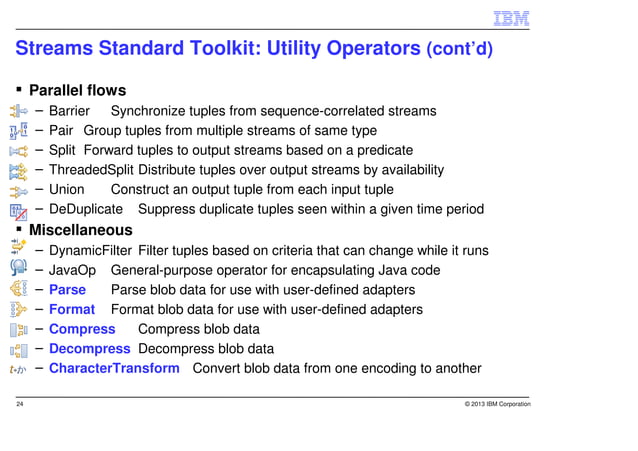 InfoSphere Streams Technical Overview - Use Cases Big Data - Jerome ...