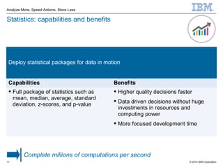InfoSphere Streams toolkits :Real-Time Analytics on Data in Motion | PPT