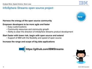 InfoSphere Streams toolkits :Real-Time Analytics on Data in Motion | PPT