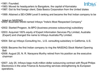 Infosys | PPT