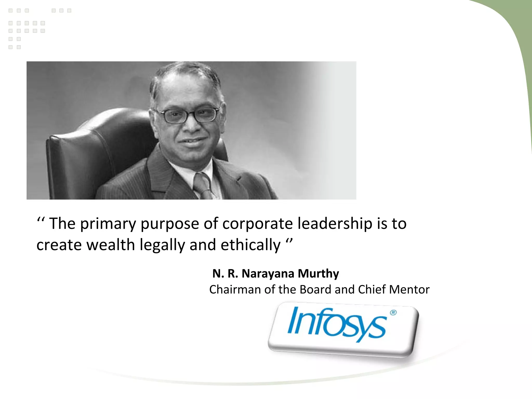Infosys Case Study, Organizational Structure- Infosys | PPT