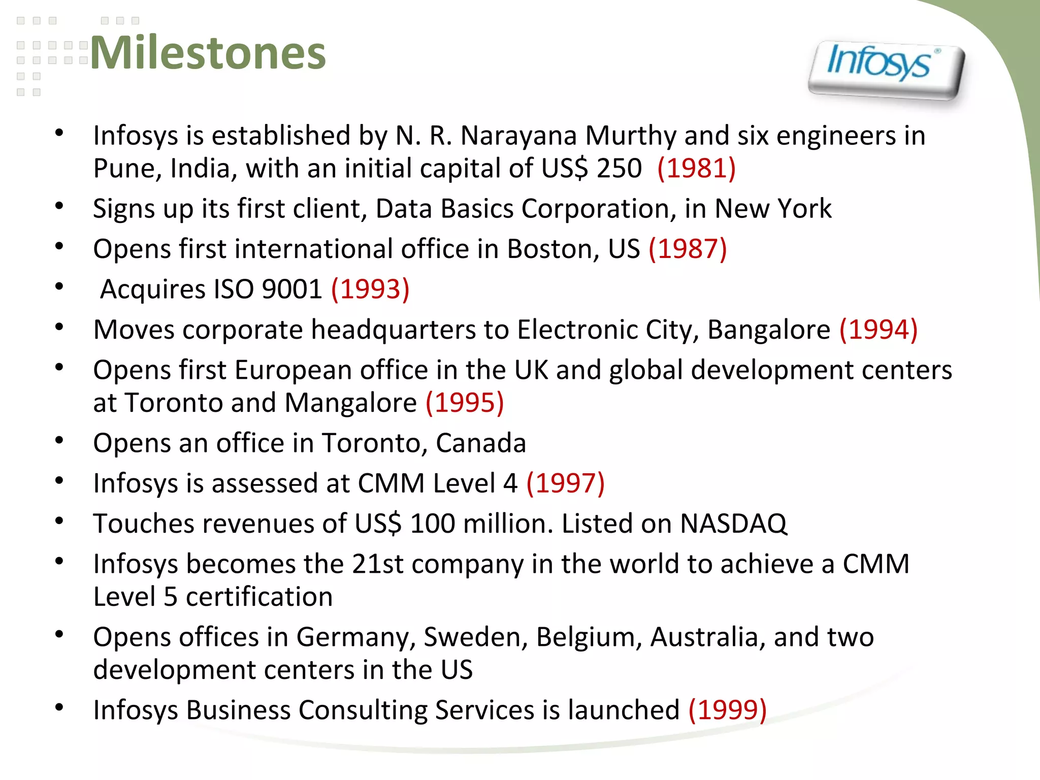 Infosys Case Study, Organizational Structure- Infosys | PPT