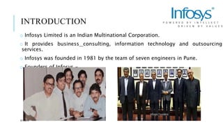 Company Profile of the Infosys | PPTX