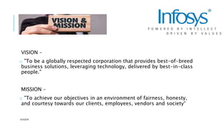 Company Profile of the Infosys | PPTX