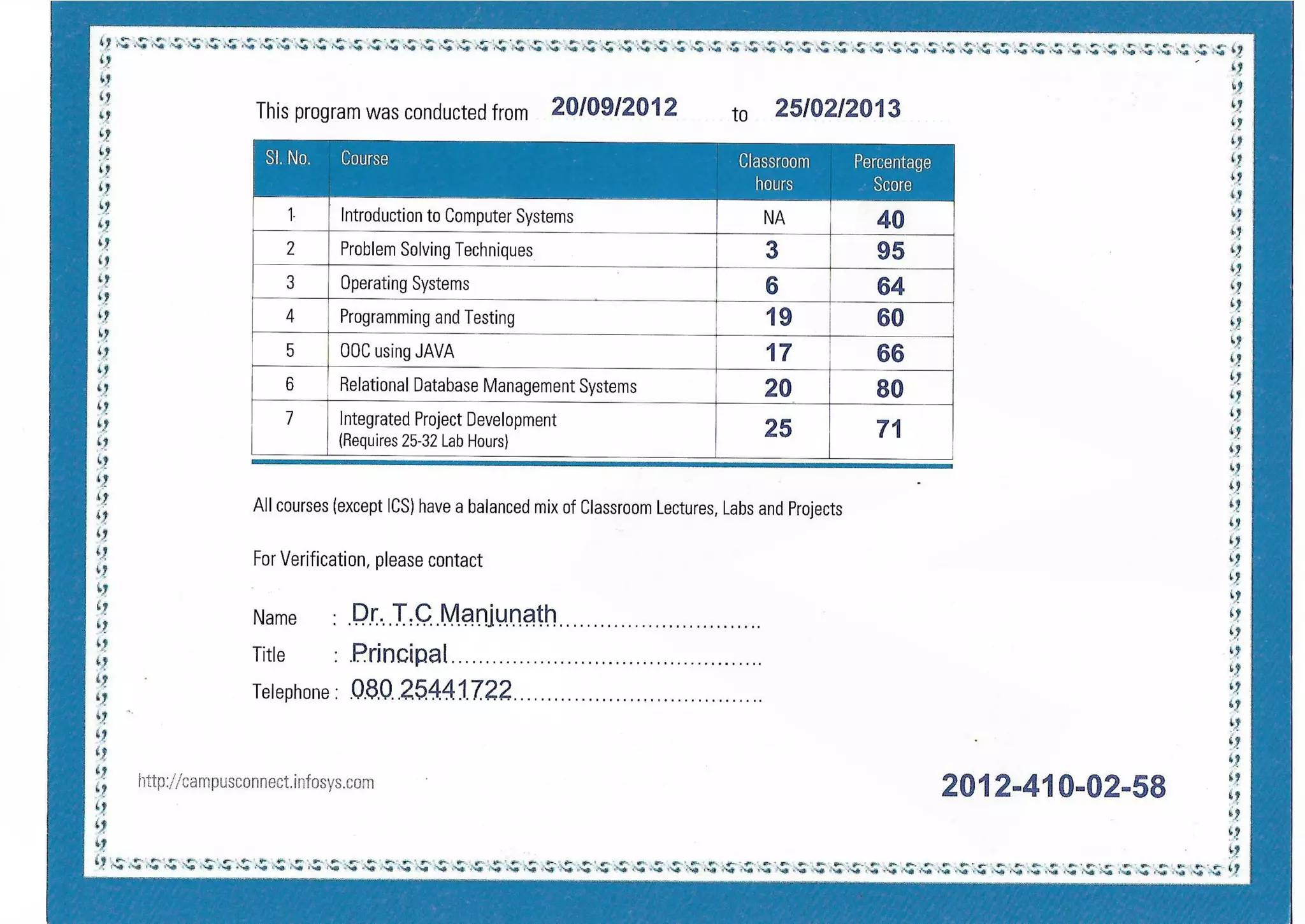Infosys Campus Connect | PDF