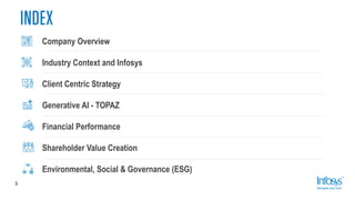 infosys company investor presentation ppt | PDF