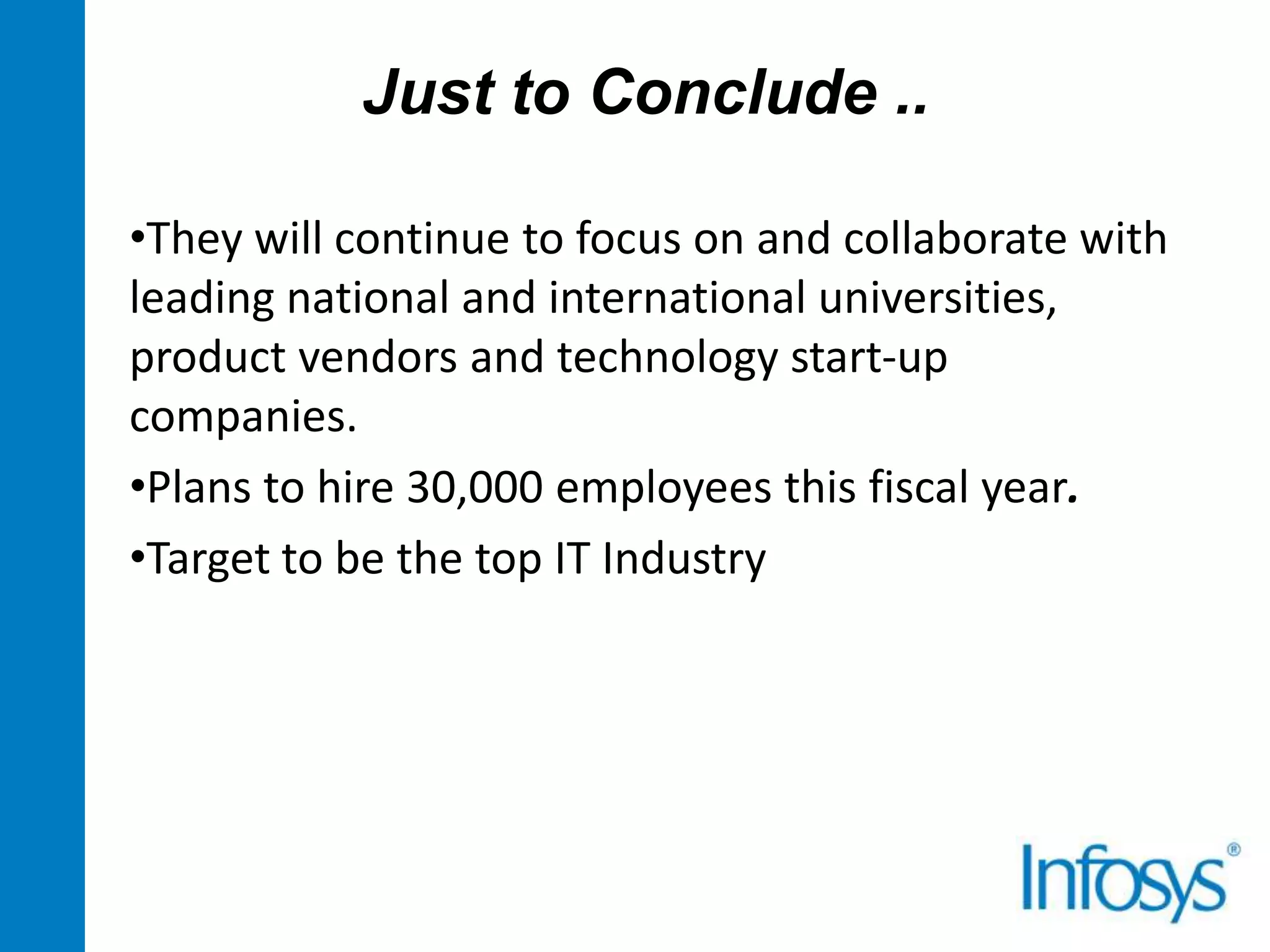 Infosys - Financial Analysis | PPTX