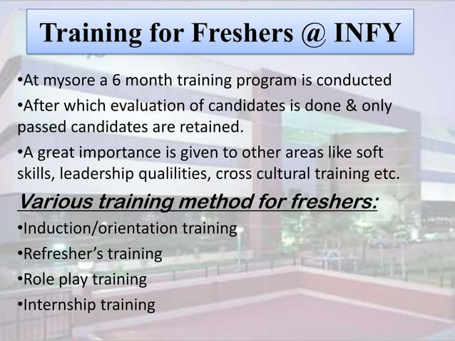 Infosys hrm ppt | PPTX